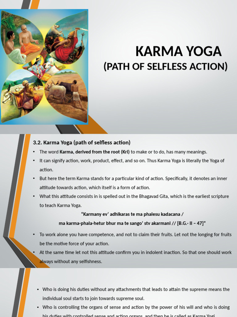 Understanding Karma Yoga Principles | PDF