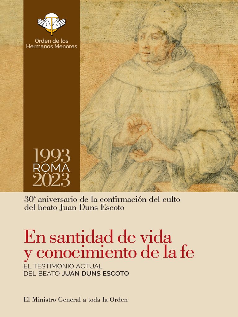 Testimonio del Beato Juan Duns Escoto | PDF | Iglesia Católica | Cristo ...