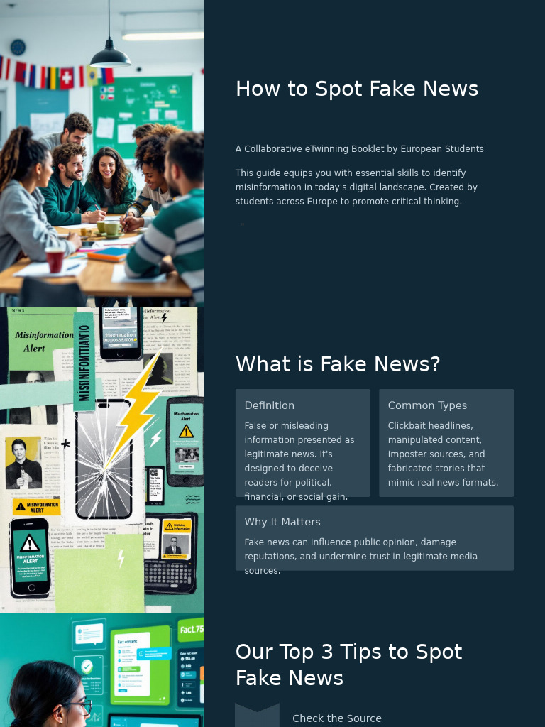 How To Spot Fake News | PDF | Entertainment | Communication
