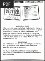 Miccio's Stimulability Character Cards | PDF | Semiotics | Linguistics