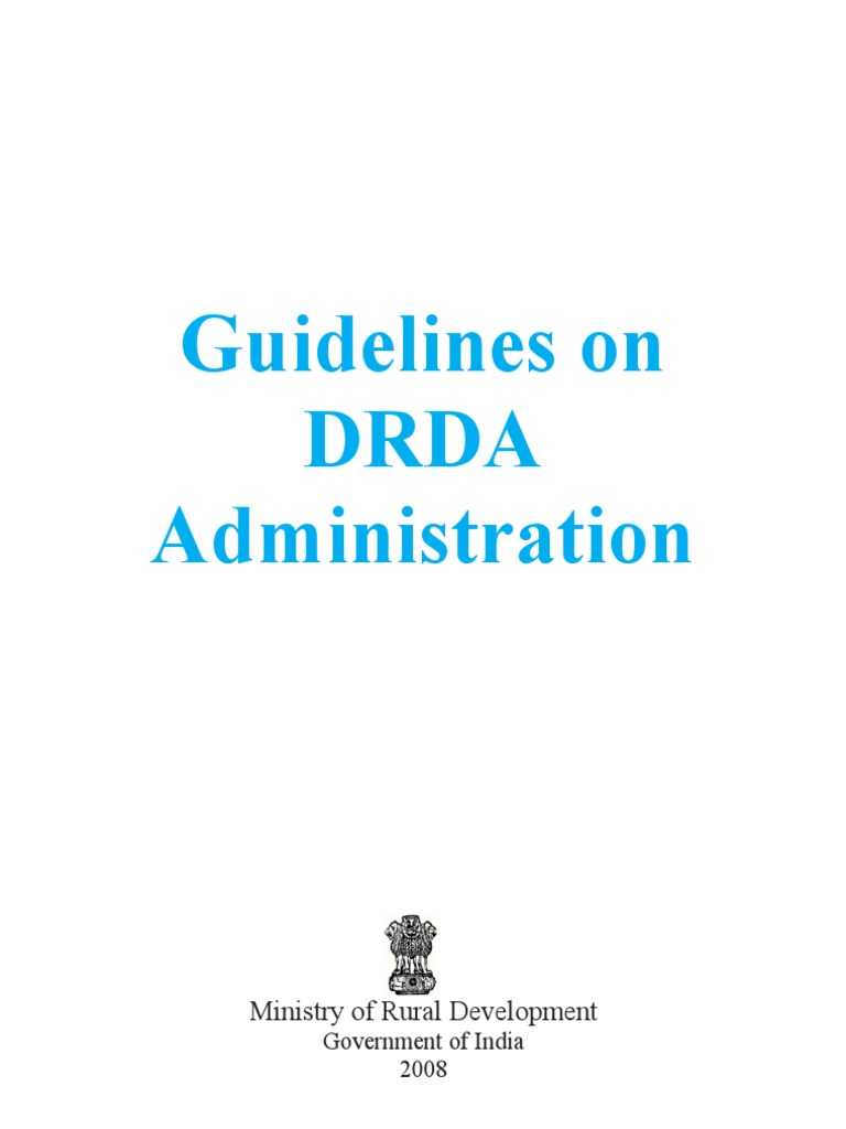 DRDA Guidelines | PDF
