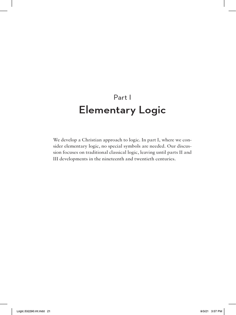 Logic 21 | PDF