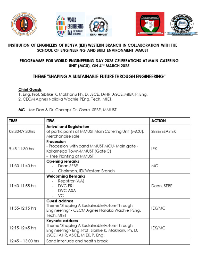 World Engineering Day 2025 Event Details | PDF