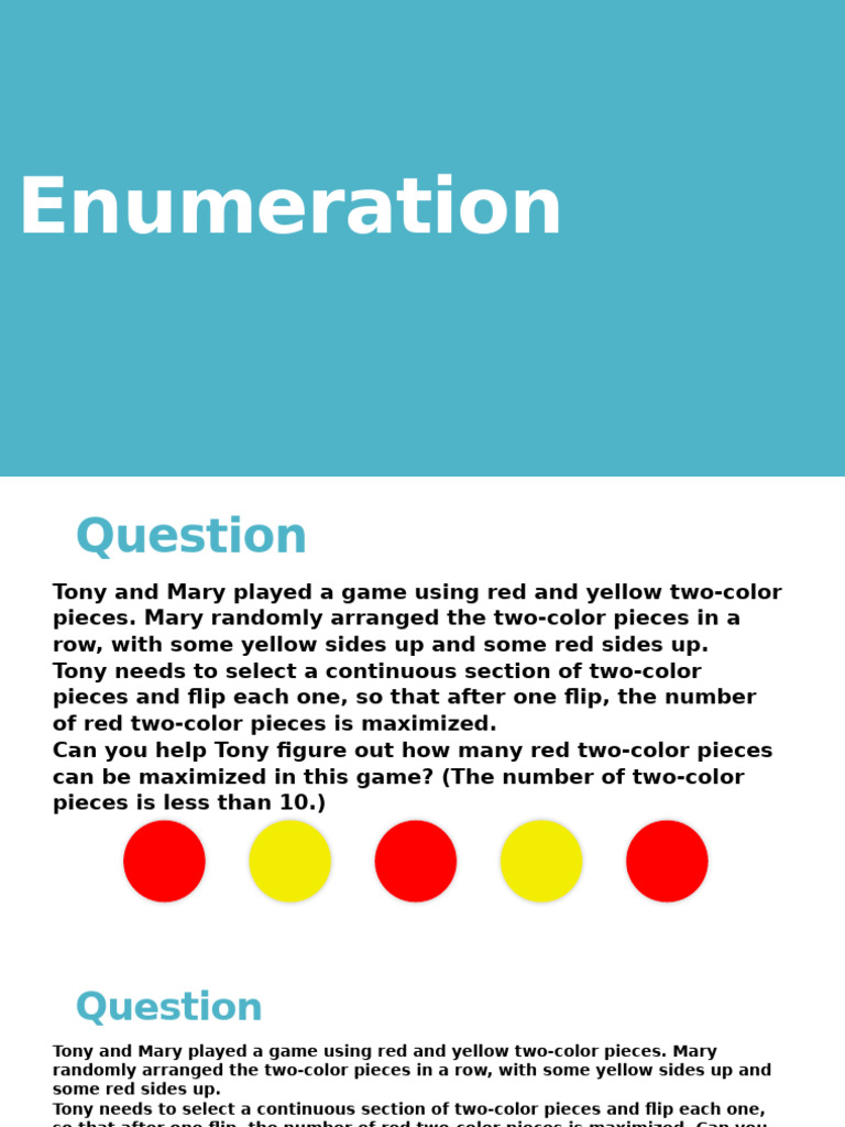 Lesson24 Enumeration | PDF | Algorithms | Time Complexity