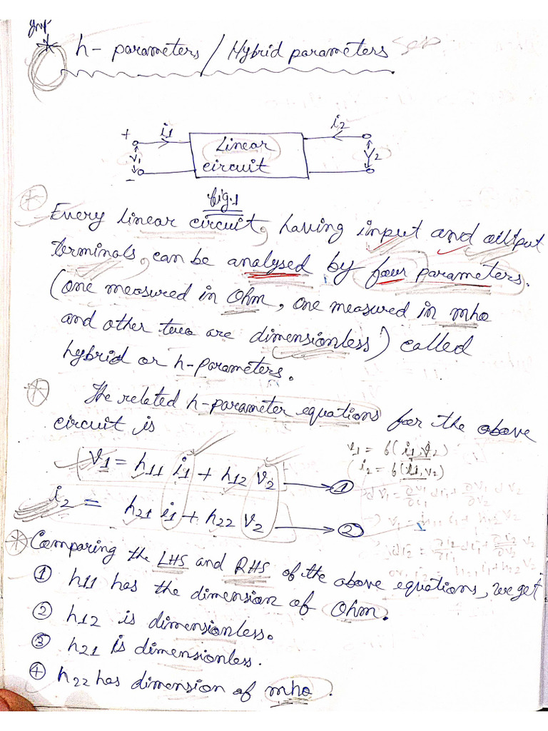 H Parameter | PDF