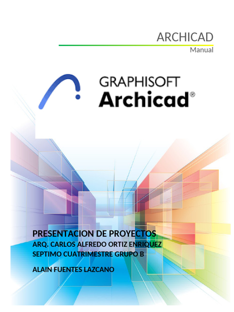 Manual ARCHICAD | PDF | Ventana (informática) | Software