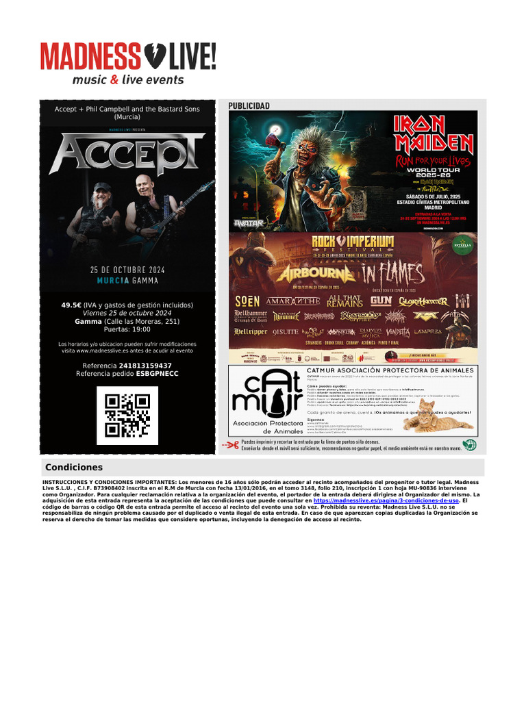 Entrada Accept | PDF