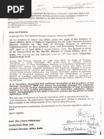 NFSU NFAT Score Card 2025 | PDF