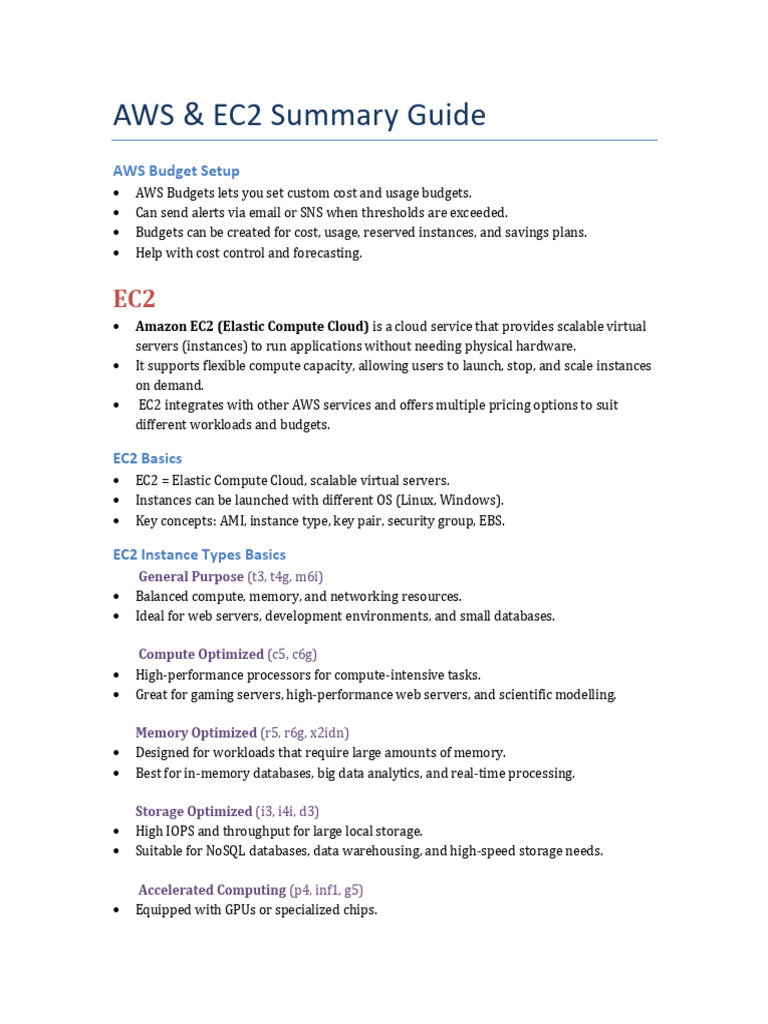 EC2 Essentials | PDF | Secure Shell | Cloud Computing