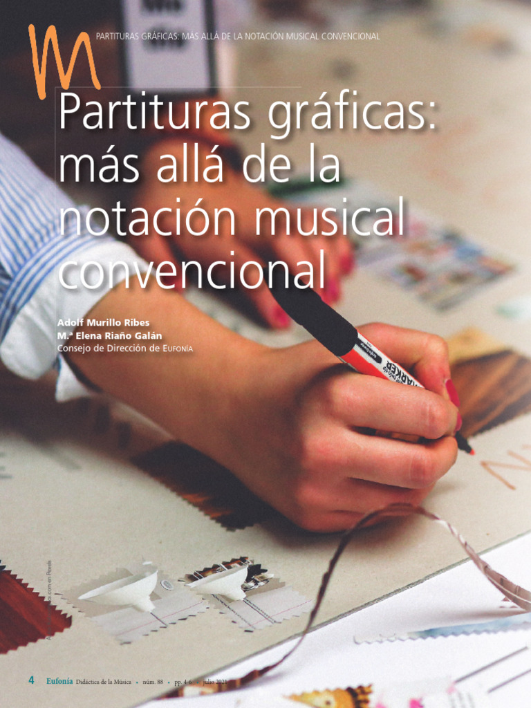 Partituras Gráficas en Educación Musical | PDF | Partituras | Enseñando