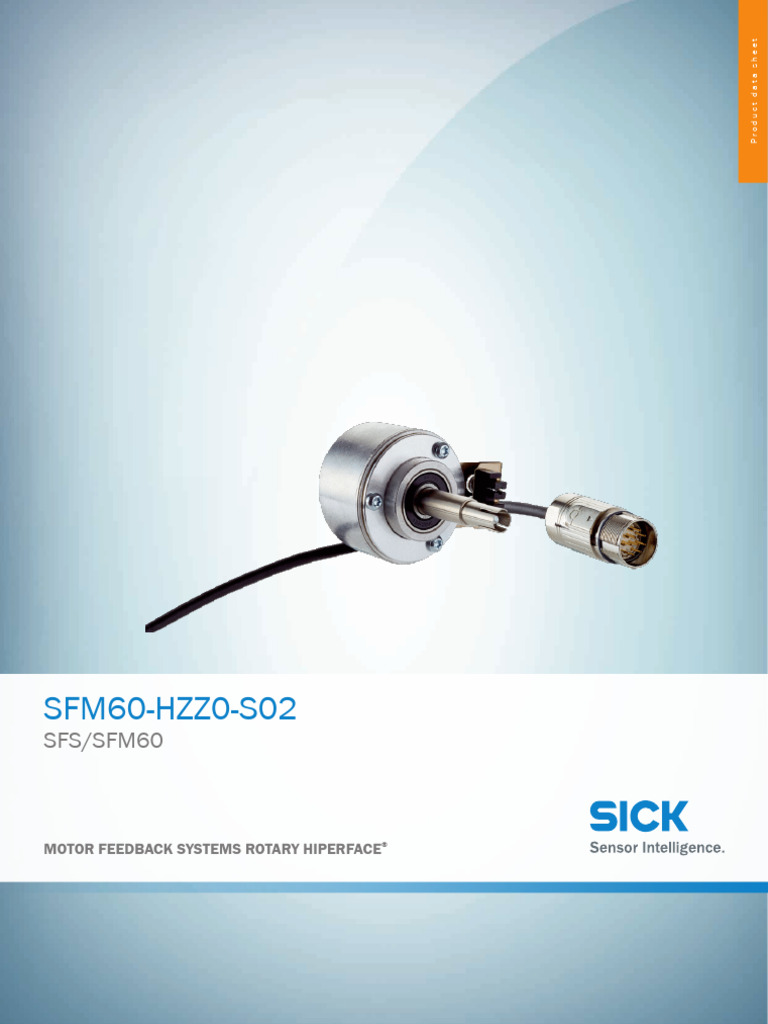 SFM60-HZZ0-S02 Motor Feedback System | PDF | Electronics | Computer ...
