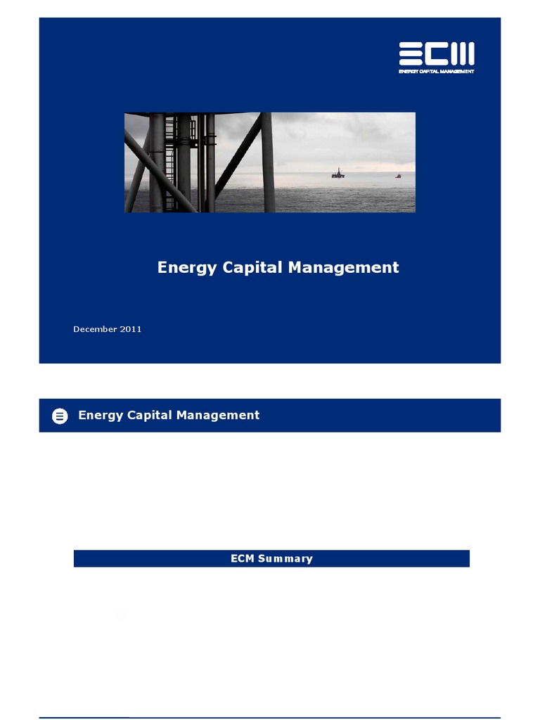 ECM Presentation 2012 | PDF | Venture Capital | Corporate Finance