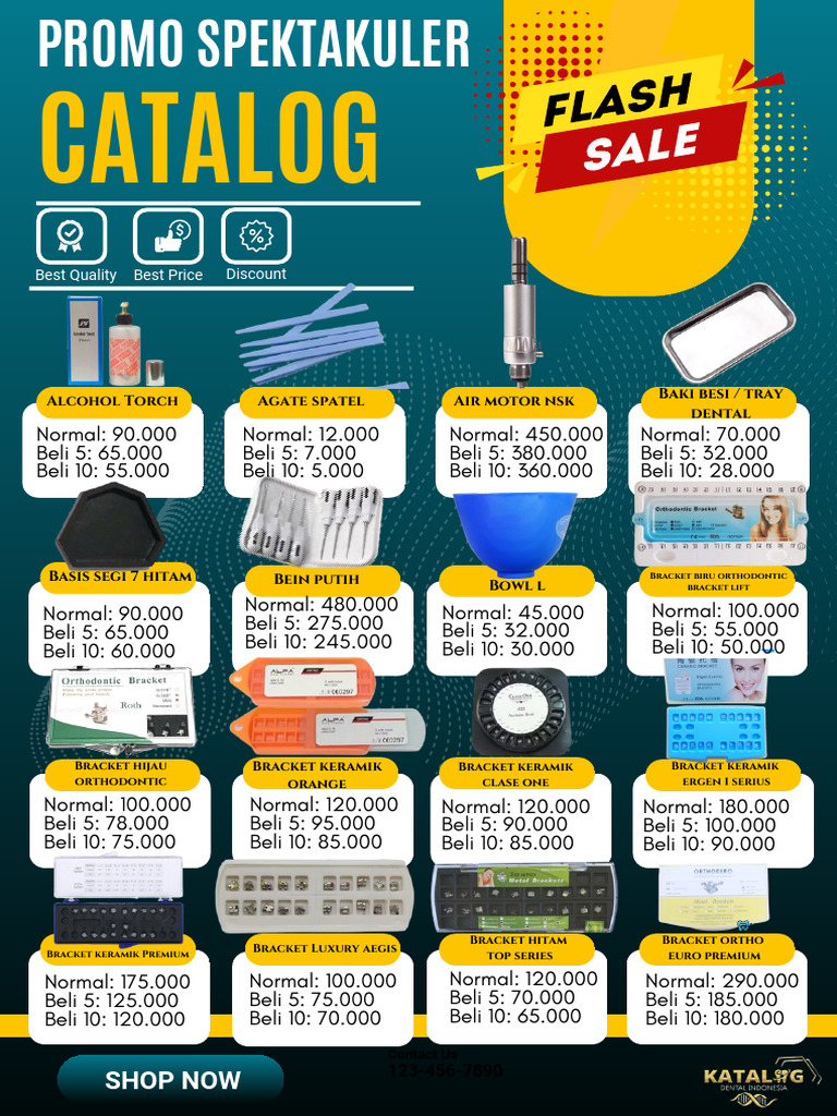 Promo Spektakuler Katalog Dental Indonesia | PDF