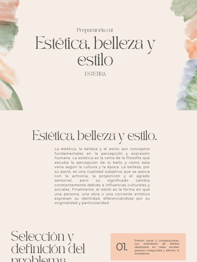 Impacto de la Belleza en la Autoestima | PDF | Belleza | Autoestima