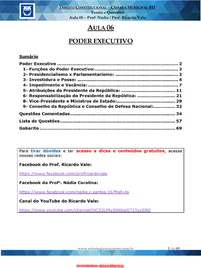 Poder Executivo | PDF