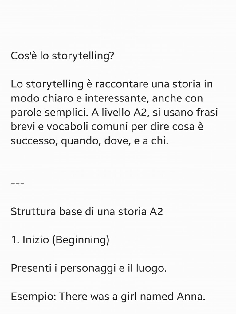Storytelling A2 - 250526 - 192058 | PDF