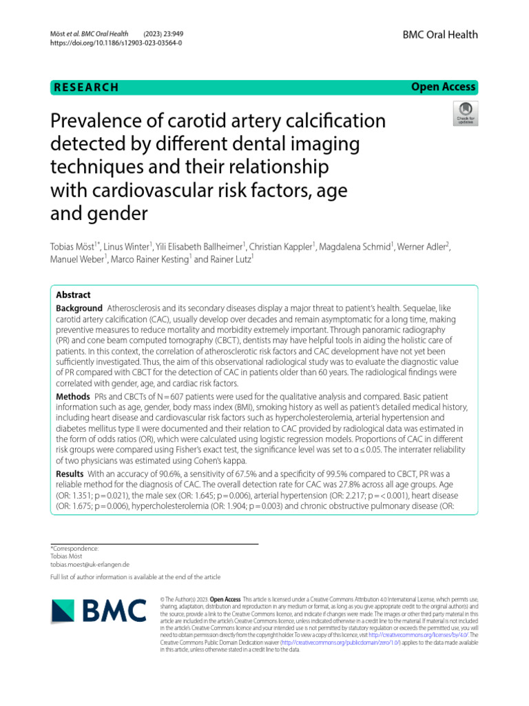 Ateroma Prevalencia y Riesgo | PDF | Atherosclerosis | Cardiovascular ...