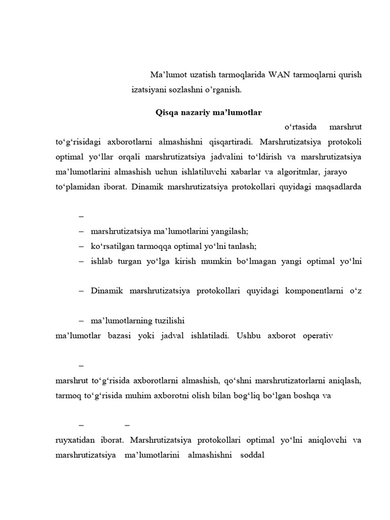 10-Amaliy Ish (SH) | PDF