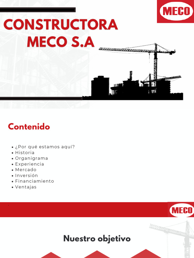 Constructora Meco S.A | PDF