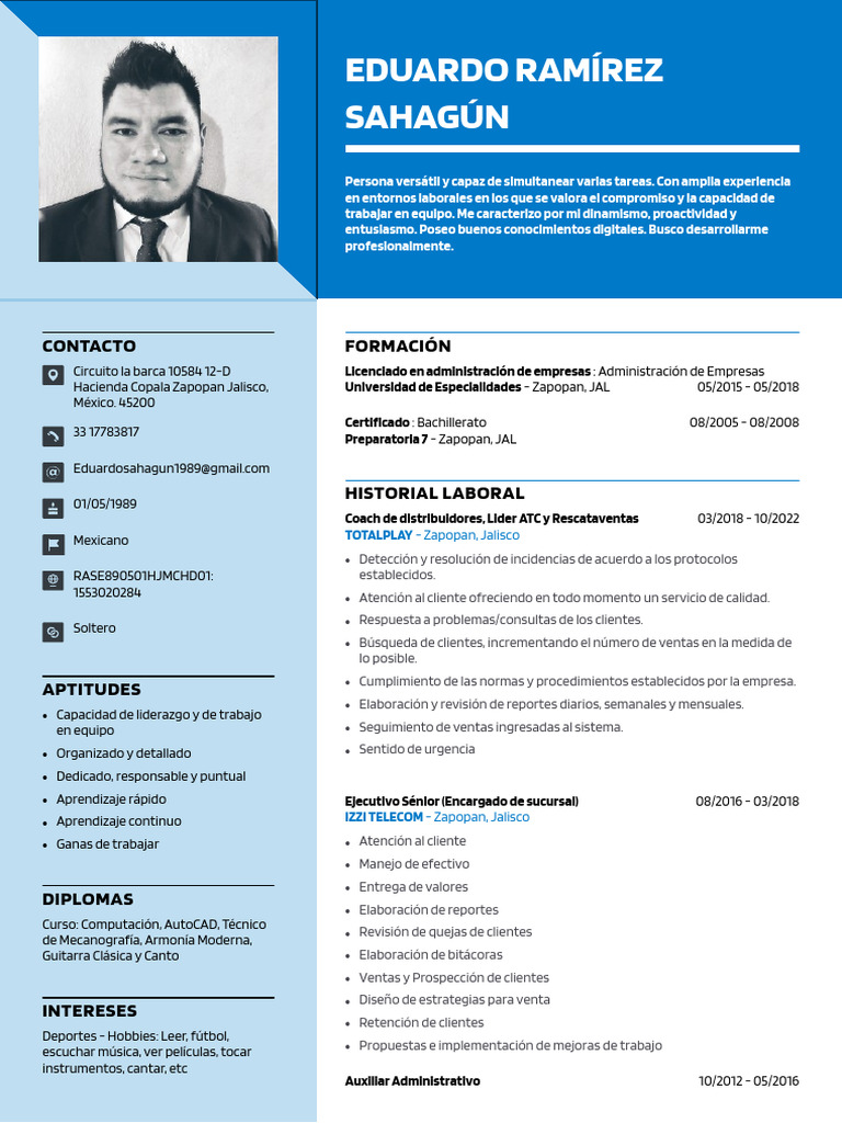 Eduardo CV | PDF