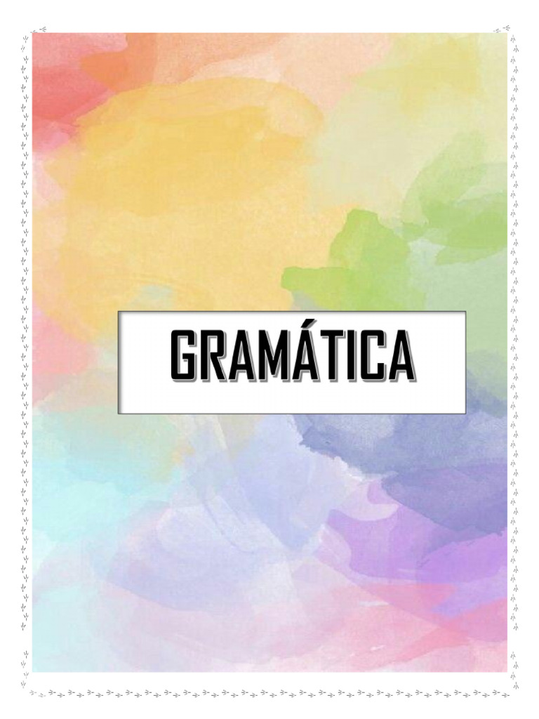 Cuadernillo Gramática de 2do Ciclo | PDF | Adjetivo | Adverbio