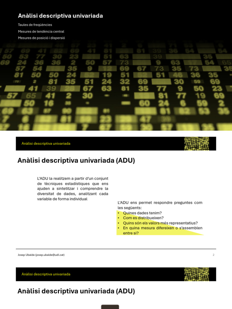 Tema 3 - ADU | PDF