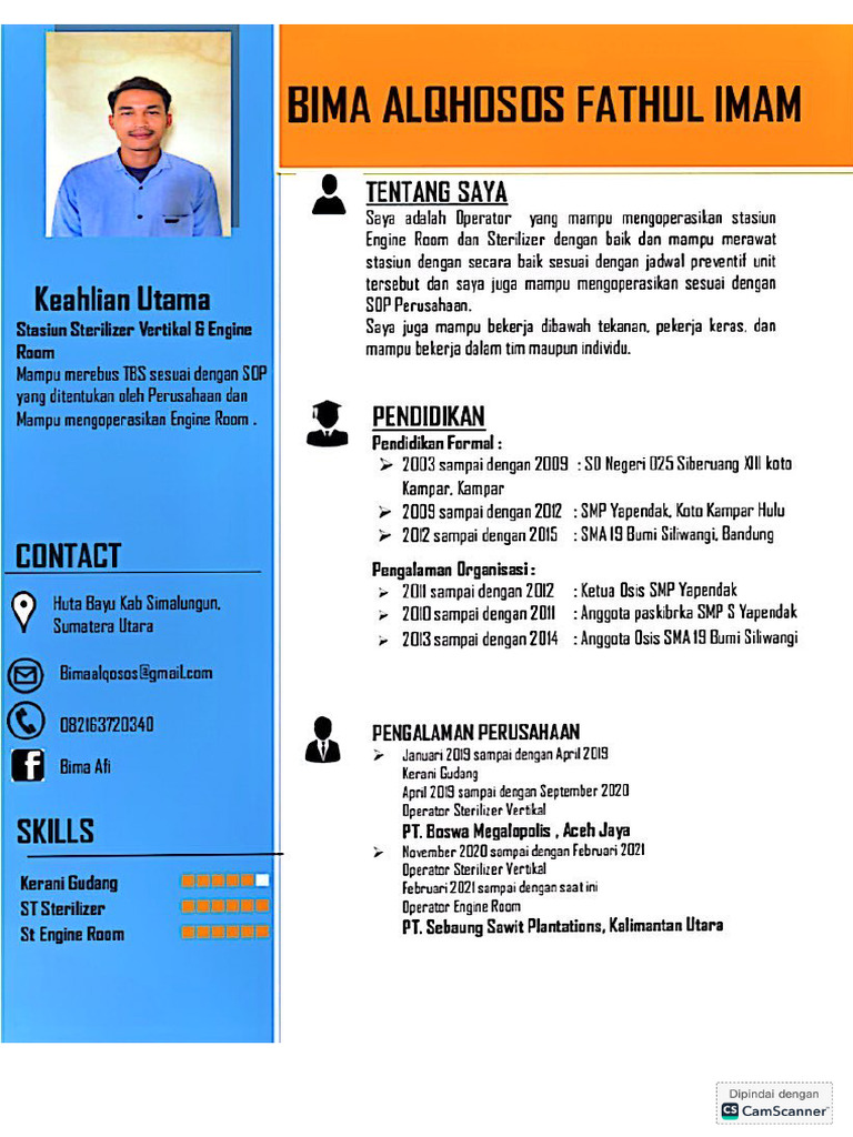 CV. Kerja Bima-1 | PDF