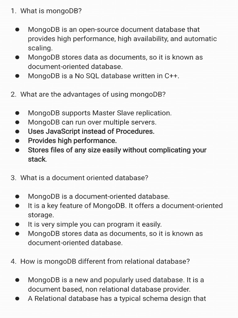 MongoDB & React JS - 240202 - 012139 | PDF