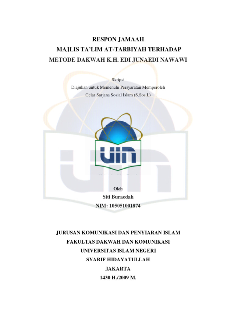 SITI BURAEDAH-FDK | PDF