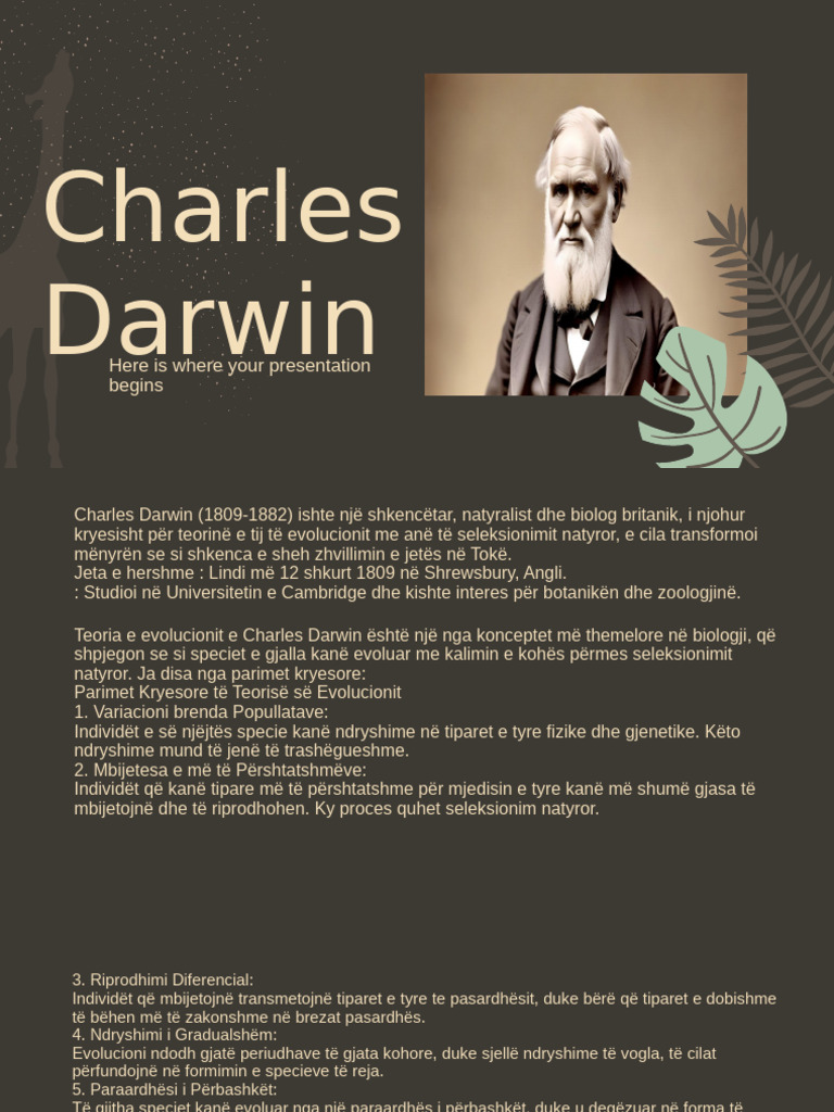 Charles Darwin | PDF