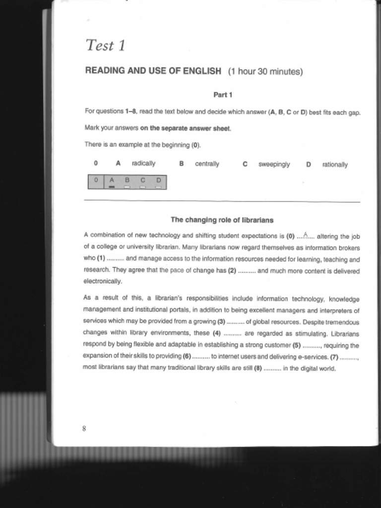 English Proficiency c2 Practice | PDF