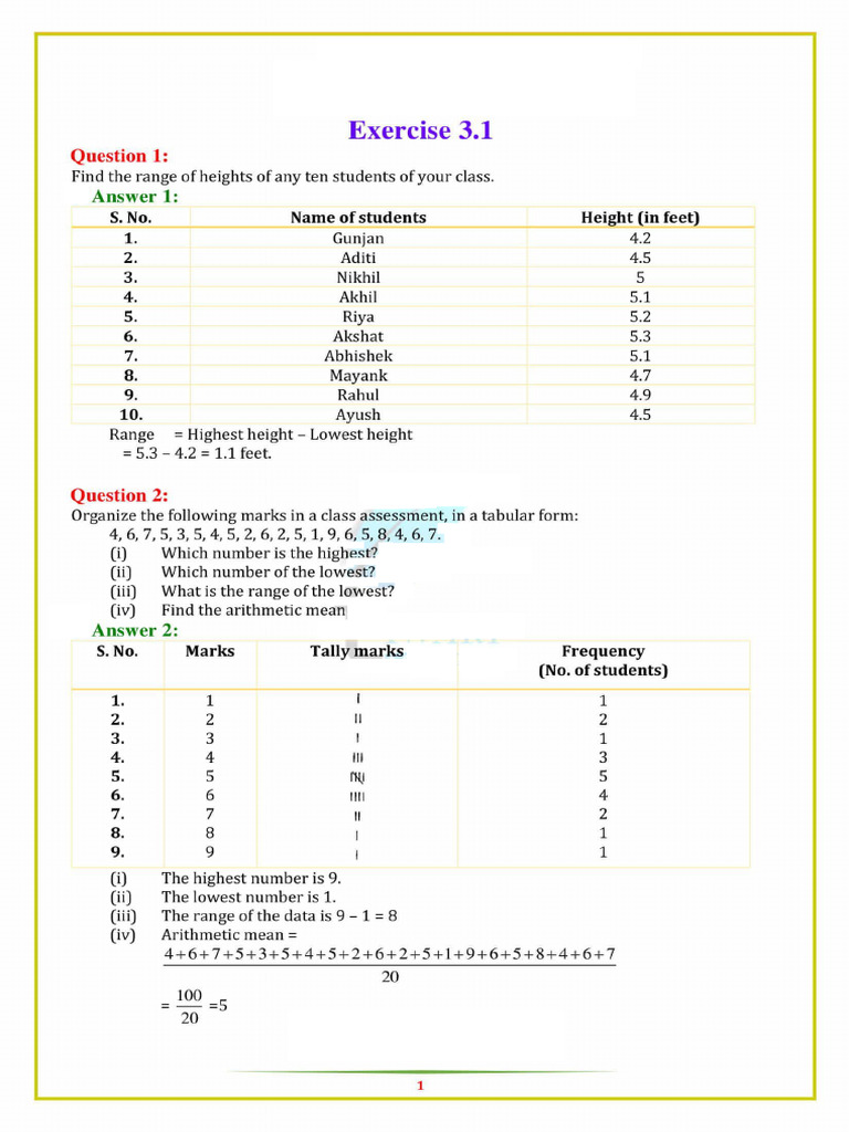 Ch3 Data Handling | PDF