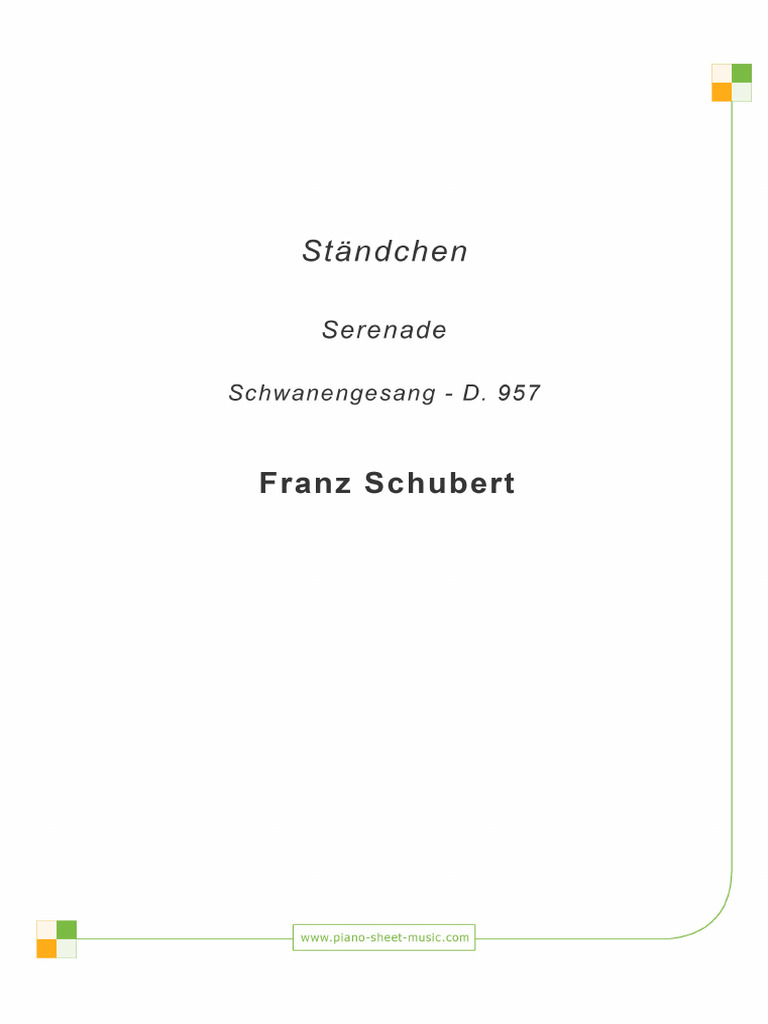 Standchen | PDF