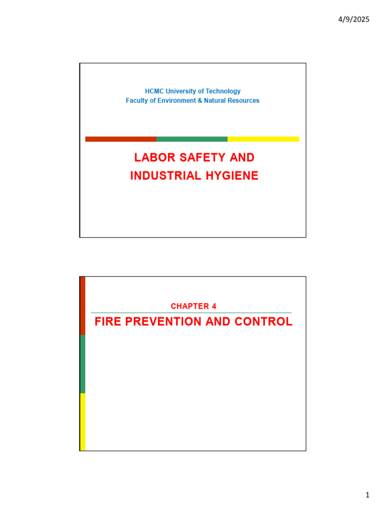 CHAPTER 4 Fire Prevention and Control | PDF | Liquefied Petroleum Gas ...