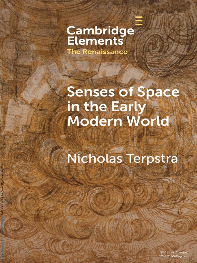 Senses of Space in The Early Modern World by Nicholas Terpstra | PDF ...