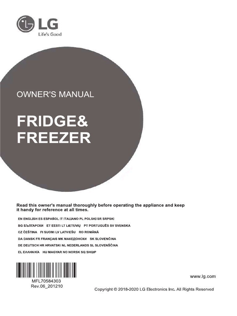 manual nevera 3 | PDF