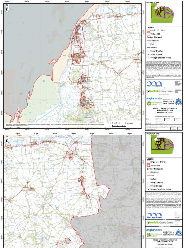 KL SWMP Map A11 Sewer Network | PDF | Combined Sewer