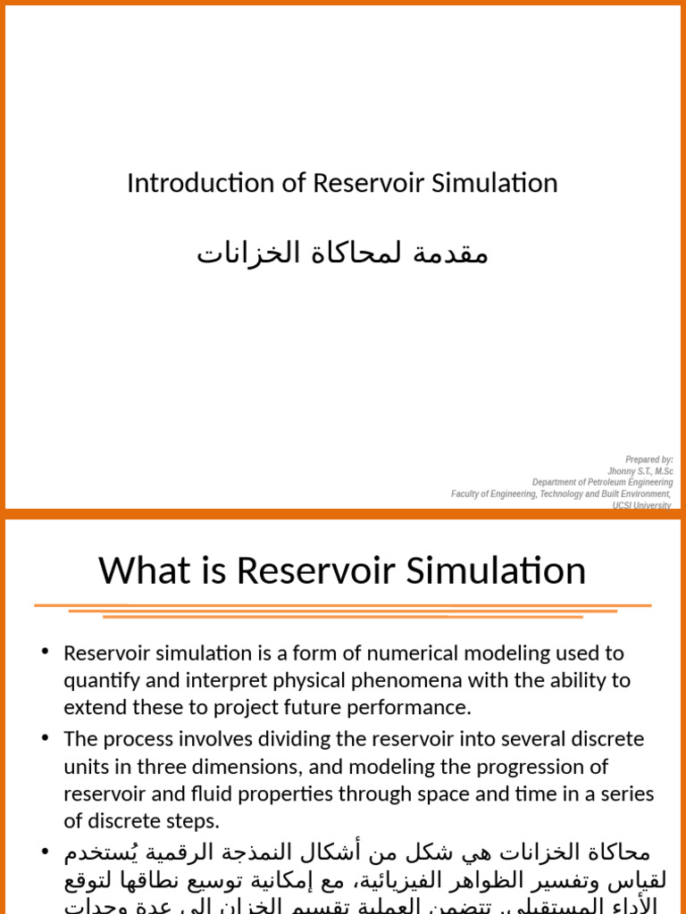 L6 Reservoir Simulation | PDF | Petroleum Reservoir | Petroleum