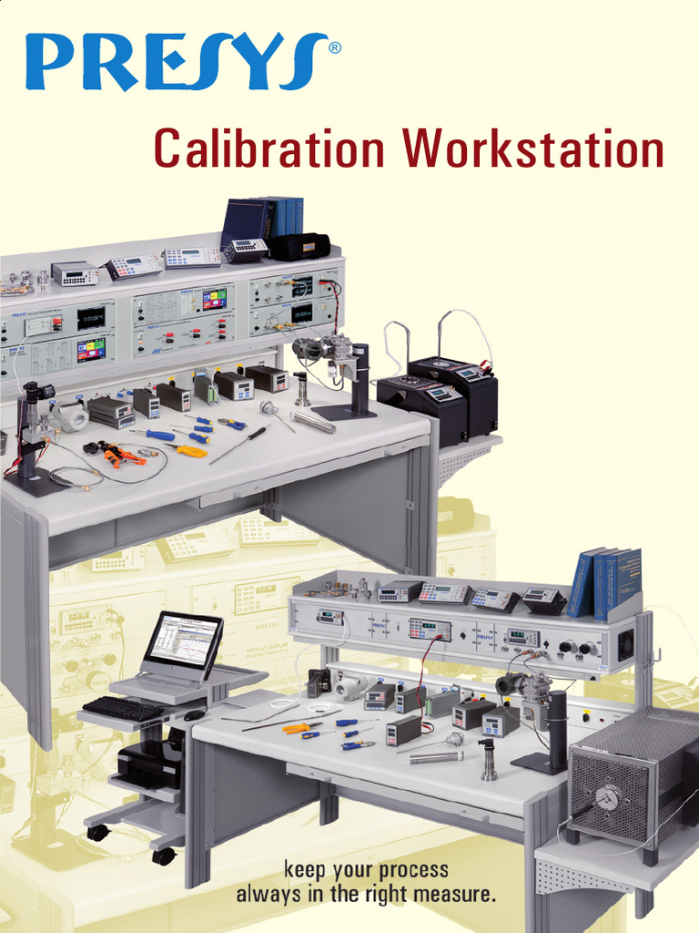 calibration-workstation-folder | PDF | Calibration | Metrology