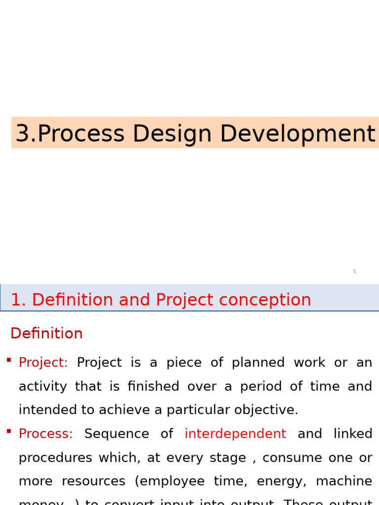 Ch-3 Process Design Development[1] (2) | PDF | Chemical Reactor | Factors Of Production