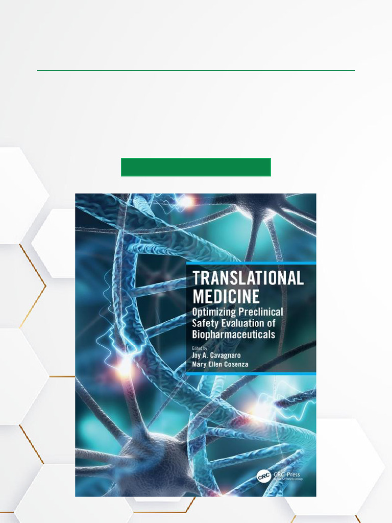 Translational Medicine Optimizing Preclinical Safety Evaluation of ...