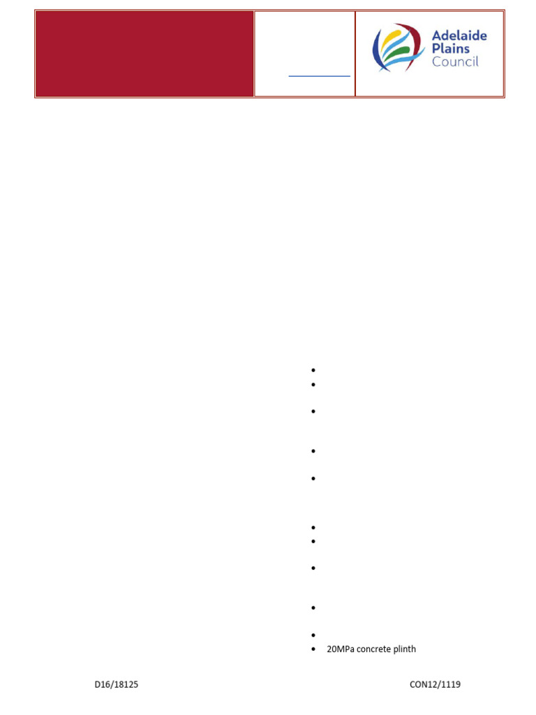 D16 18125 CURRENT Footpath Specifications Section 221 | PDF | Road ...