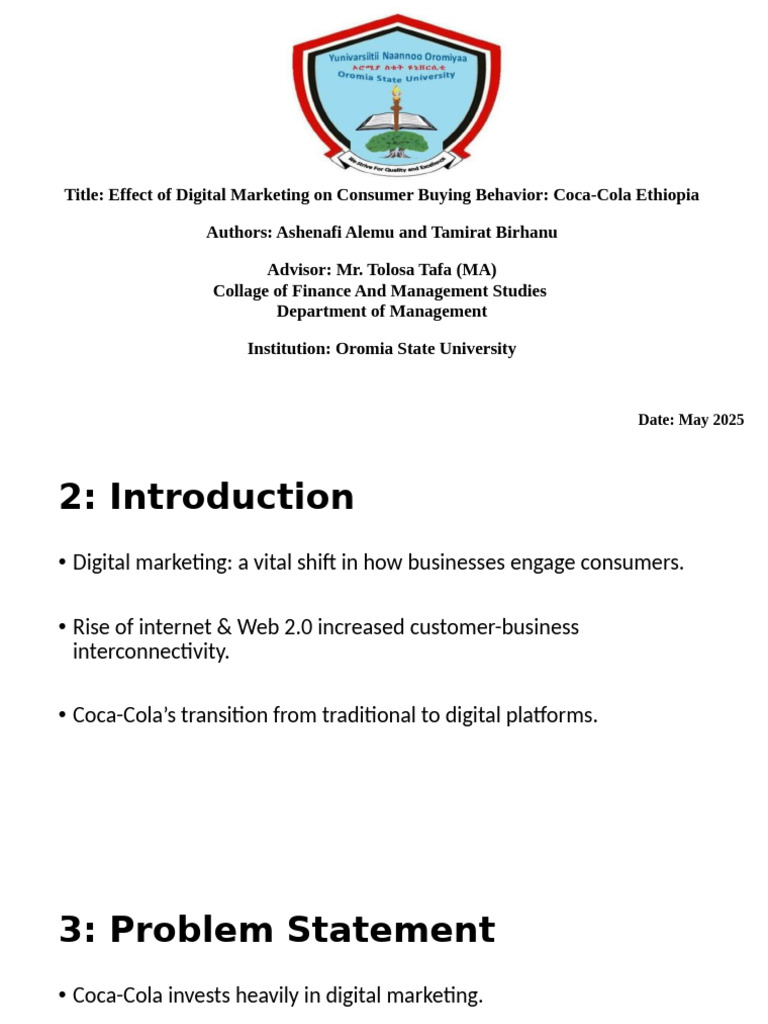 Digital Marketing Summary PowerPoint - Files | PDF