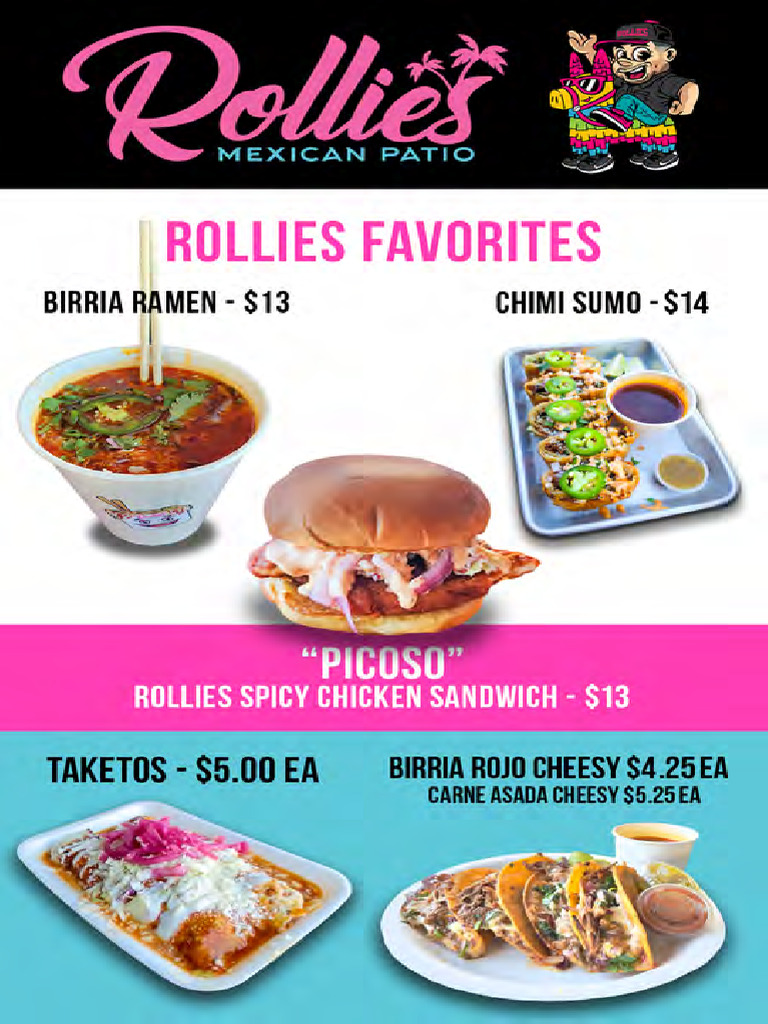 Menu Feb 2025 | PDF