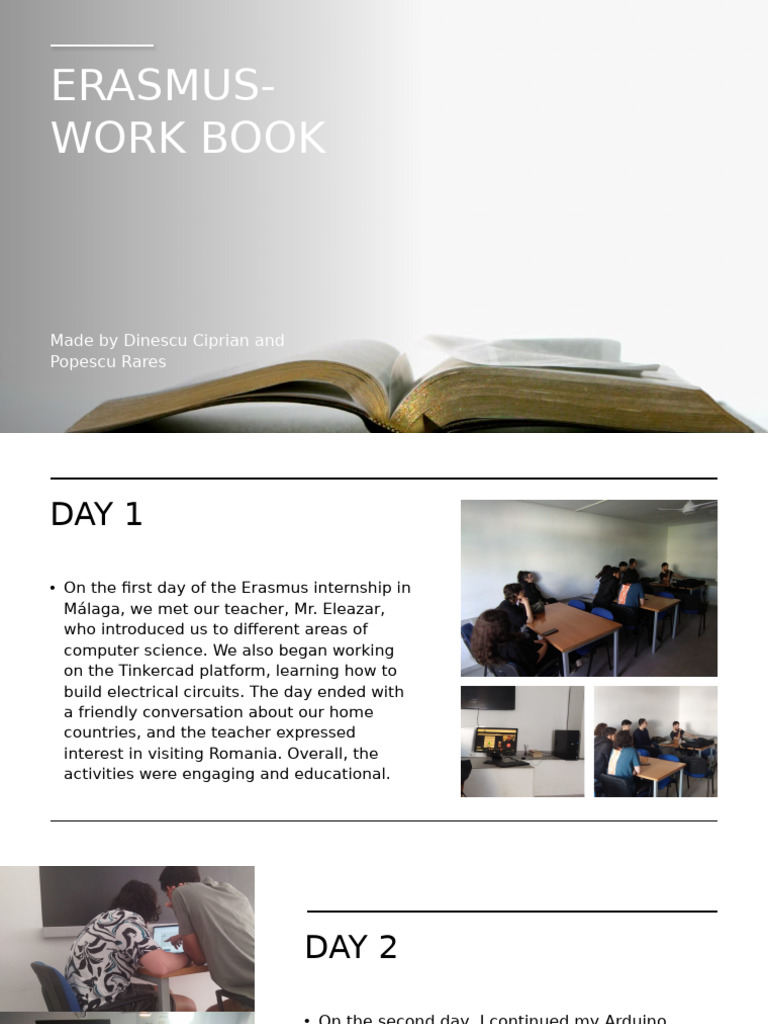 Erasmus Internship Highlights | PDF | Light Emitting Diode | Sensor