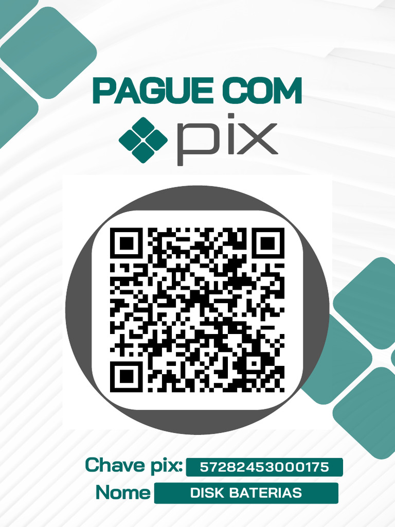 Placa QR Code Disk Baterias | PDF