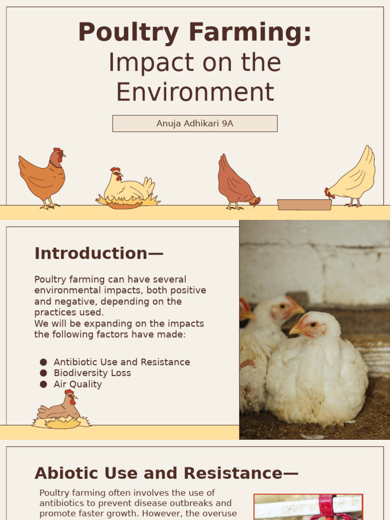 Environmental Impact of Poultry Farming | PDF | Agriculture | Air Pollution