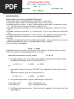 UKG Math Worksheet: Addition & Subtraction | PDF