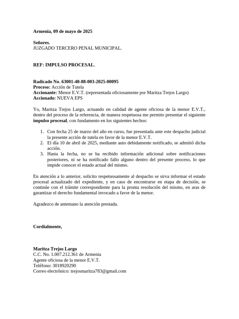 Impulso Procesal | PDF