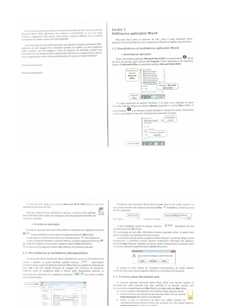 Ecdl Word | PDF